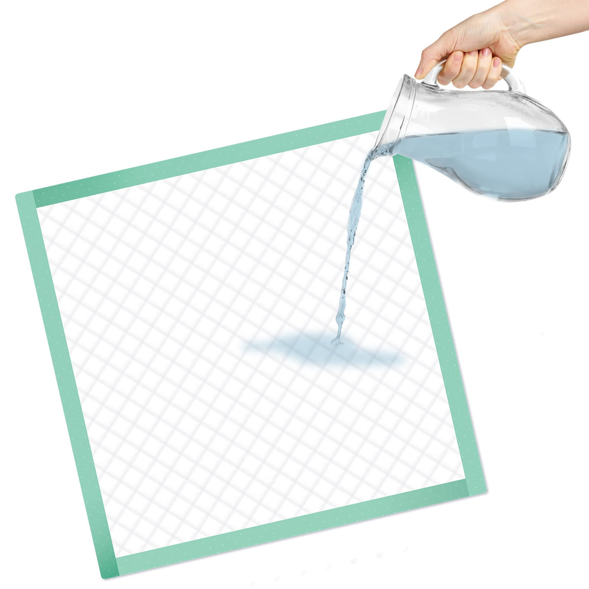 Inspire 36 x 36 Super Absorbent Bed Pads Incontinence Disposable - K2 ...